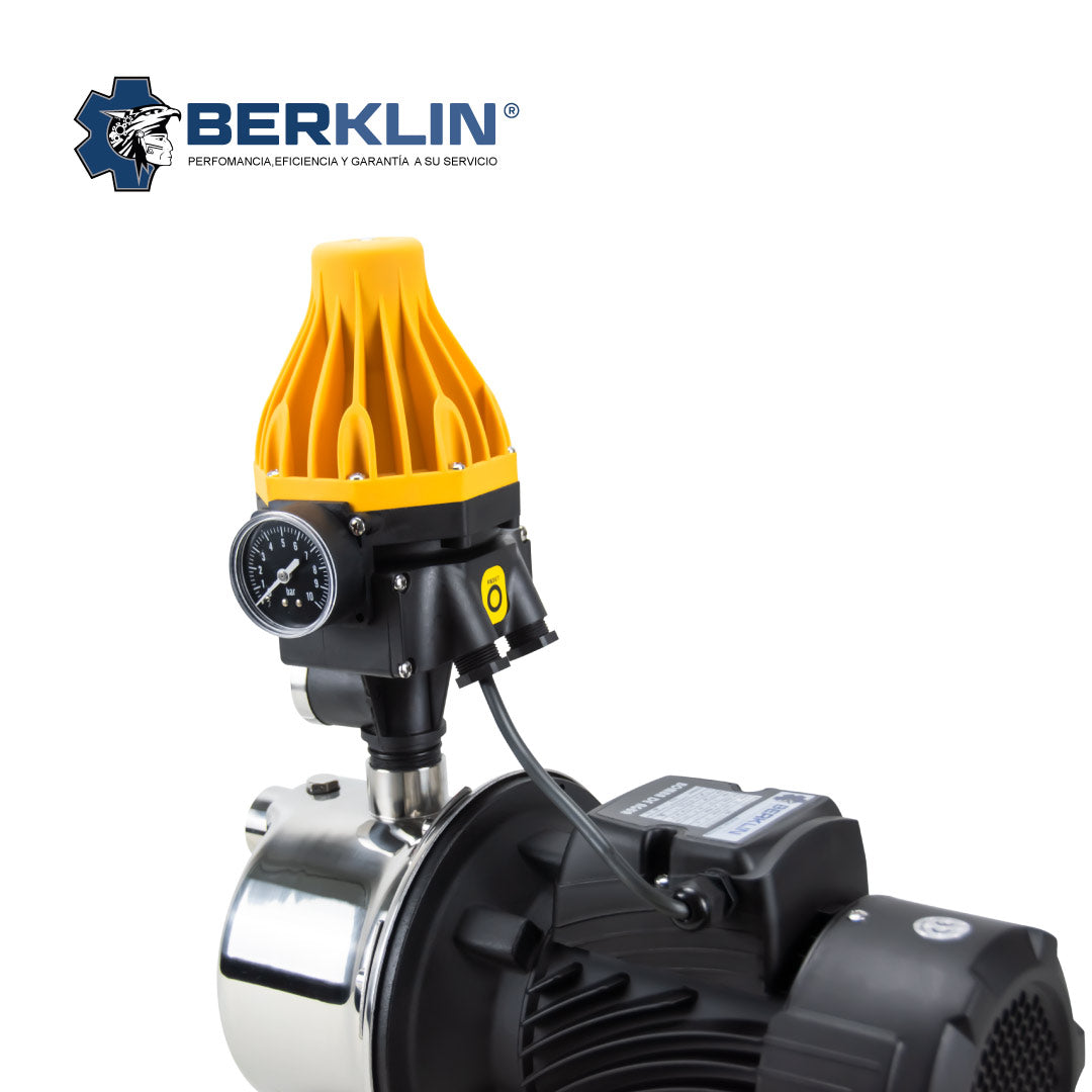 SGJ600-10 PRESURIZADOR LINEAL DE ACERO INOX. 1HP – BERKLIN